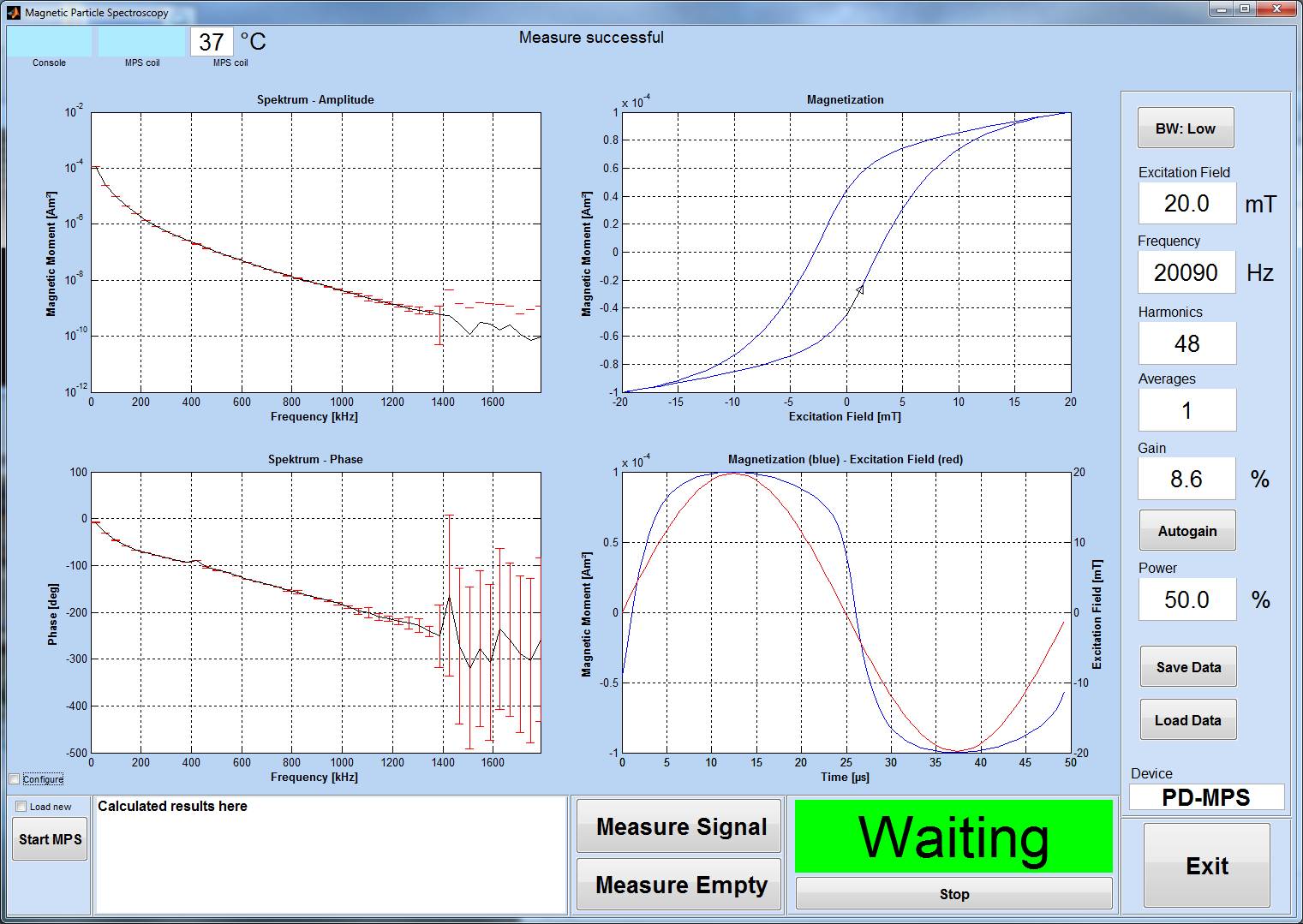 Magnetic Particle Spectroscopy (MPS) - Pure Devices